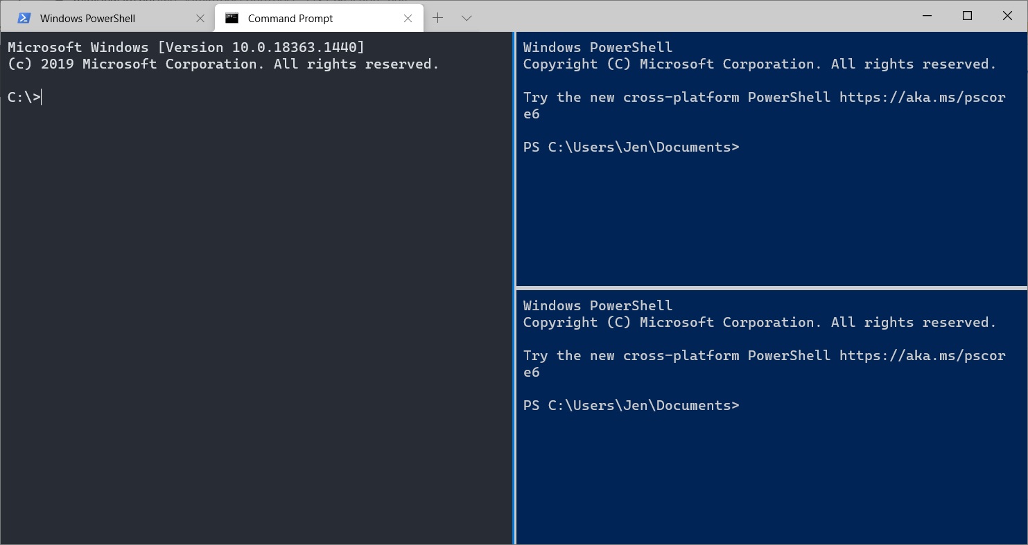 Windows Terminal Has Tabs For Powershell Scripting And Cmd Minionware